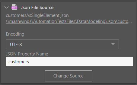 JSON File Source